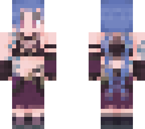 jinx arcane | Minecraft Skins