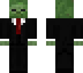 zombie in suit | Minecraft Skins