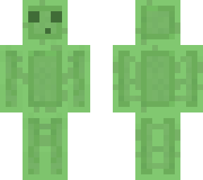Minecraft Legacy Edition; Minecraft Xbox Birthday skin pack - Slime Man ...