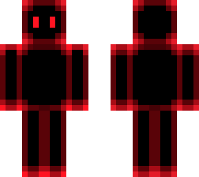 Neon red skin | Minecraft Skin