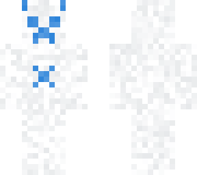 seablue creeper White | Minecraft Skin