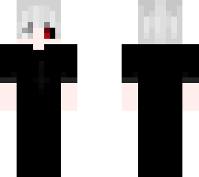 skin kaneki | Minecraft Skin