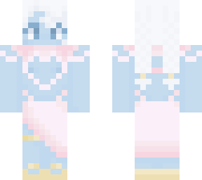 the blue angel | Minecraft Skin