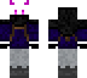 the purple resistance devil | Minecraft Skin