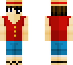 // ore wa monkey d. luffy! // | Minecraft Skin