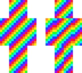 Bad Rainbow Skin | Minecraft Skin