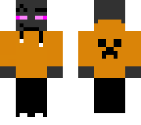 cross eyed mewing enderman in my outfit | Minecraft Skin