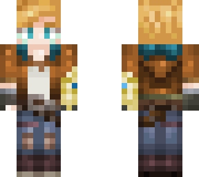 Ezreal (Fresh Animation Eyes) | Minecraft Skin