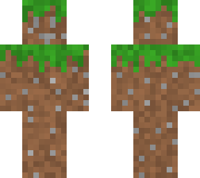 Grass Block (Grassy) | Minecraft Skin