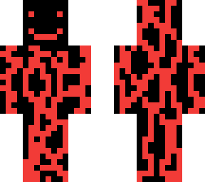 lava man | Minecraft Skin