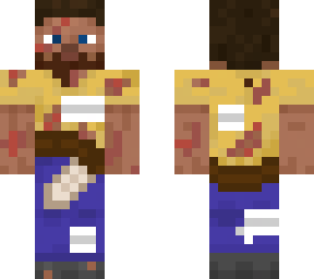 ~ Injured Jungle Steve ~ | Minecraft Skin