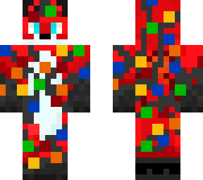 christmas furry fox | Minecraft Skin
