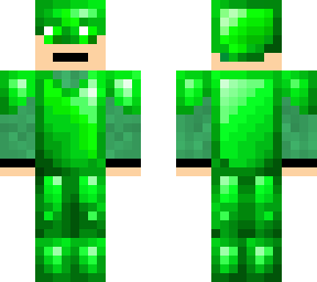 Emerald Armour Skin | Minecraft Skin