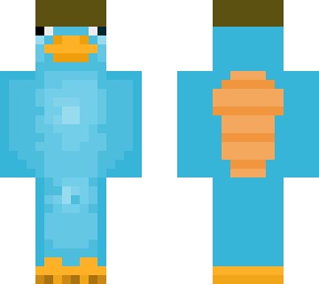 pary the platapuse with hat | Minecraft Skin