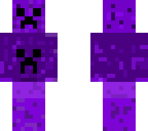 Purple Creeper | Minecraft Skin