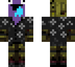 Purple Hawaii Noob | Minecraft Skin