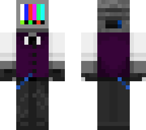 Purple TeeVee | Minecraft Skin