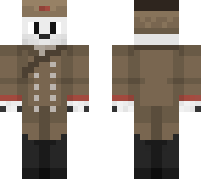 Scot's MC Red army fox | Minecraft Skin