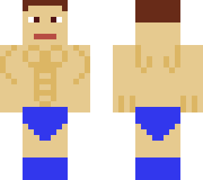 Bob the Muscle Man | Minecraft Skin