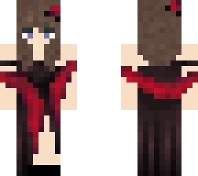 ElimorWolf04 Red Dress | Minecraft Skin