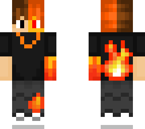 fire guy | Minecraft Skin
