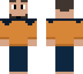 Michelangelo Orange Suit | Minecraft Skin