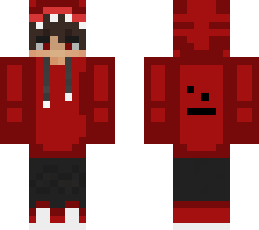 Red Shark Boy | Minecraft Skin