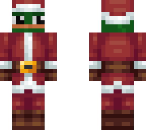 Santa Pepe | Minecraft Skin