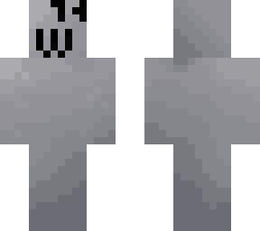 Tungsten with Atomic Symbol | Minecraft Skin