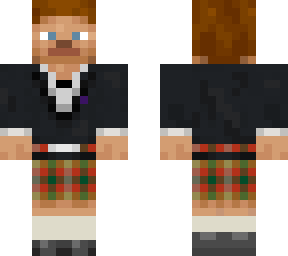 Updated Scottish Steve | Minecraft Skin