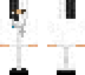 White black balaclava | Minecraft Skin