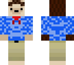 Alan Grant Hedgehog remastered | Minecraft Skin