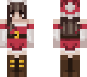 Miya Christmas skin | Minecraft Skin