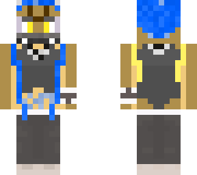 Traktoren team skull | Minecraft Skin