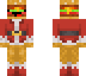 Derpy Christmas Burger | Minecraft Skin