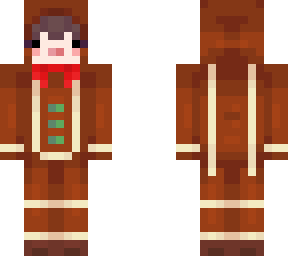 Gingerbread costume | Minecraft Skin