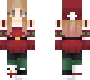 Riversgg Cubito ~ Navidad | Minecraft Skin