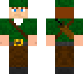 Robin Hood Gamer Skin Antiga | Minecraft Skin