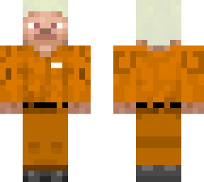 Updated Prisoner Steve | Minecraft Skin