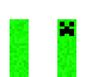 weird creeper | Minecraft Skin