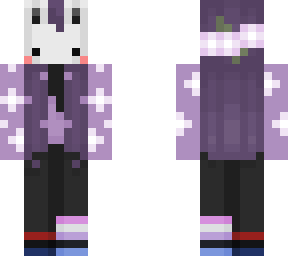 crafting table on head lol | Minecraft Skin