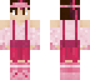 Smallishbeans mcc pink parrots party 2 skin | Minecraft Skin