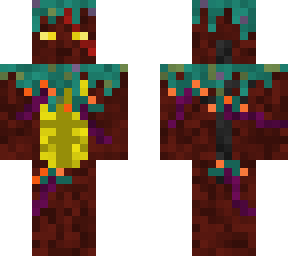 Warped Nether Phantom | Minecraft Skin