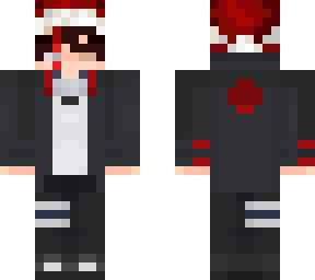 Boruto Red Christmas | Minecraft Skin