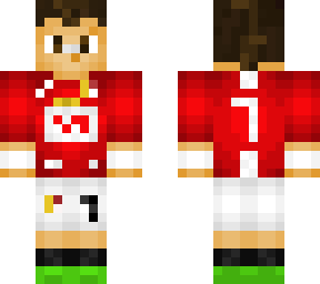 Cristiano Ronaldo Manchester United 2008 | Minecraft Skin