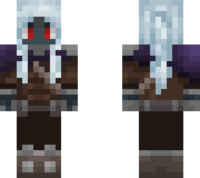 Drow / Dark Elf Rogue | Minecraft Skin