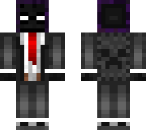 enderman in a suit | Minecraft Skins