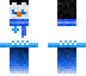 Penguin, Blue and white | Minecraft Skin