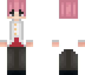 Pink haired brat | Minecraft Skin