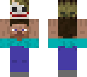 Steve holding my pfp | Minecraft Skin